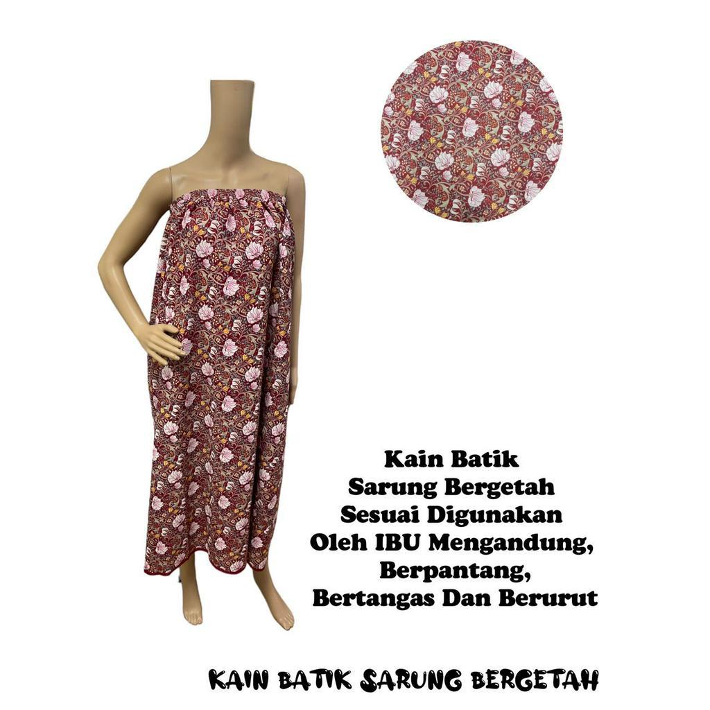 Ayuni ｜Kain Batik Sarong Siap Bergetah | Shopee Malaysia