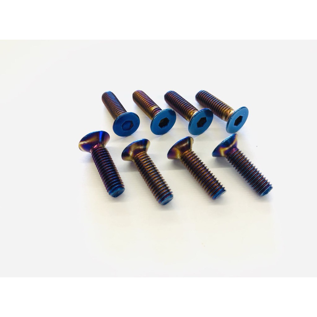 Titanium Screw Steering Wheel Screw Nut Universal Titanium Steering ...