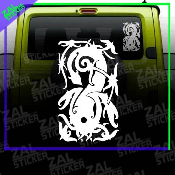 * CAR STICKER PANTANG SIMPAI TRIBAL IBAN BORNEO MYVI AXIA ALZA BEZZA ...