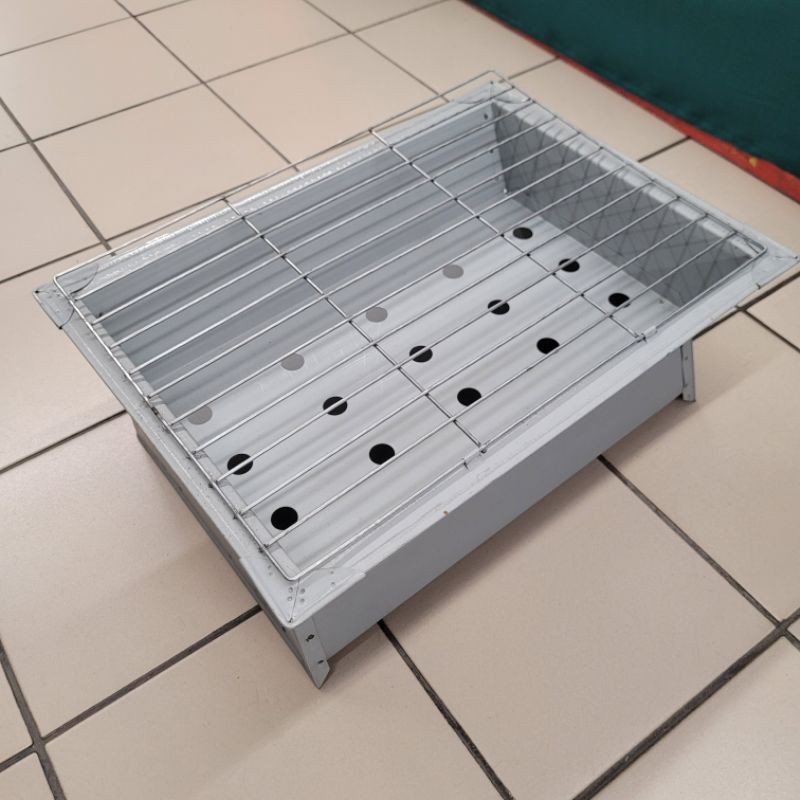 Barbrque BBQ Barbeque DIY Grill 14 inch for Cooking Camping Picnic ...