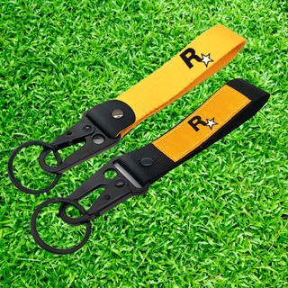 Car Key Holder Durable Key Strap Nylon Webbing Strap Keychain Keyfob ...
