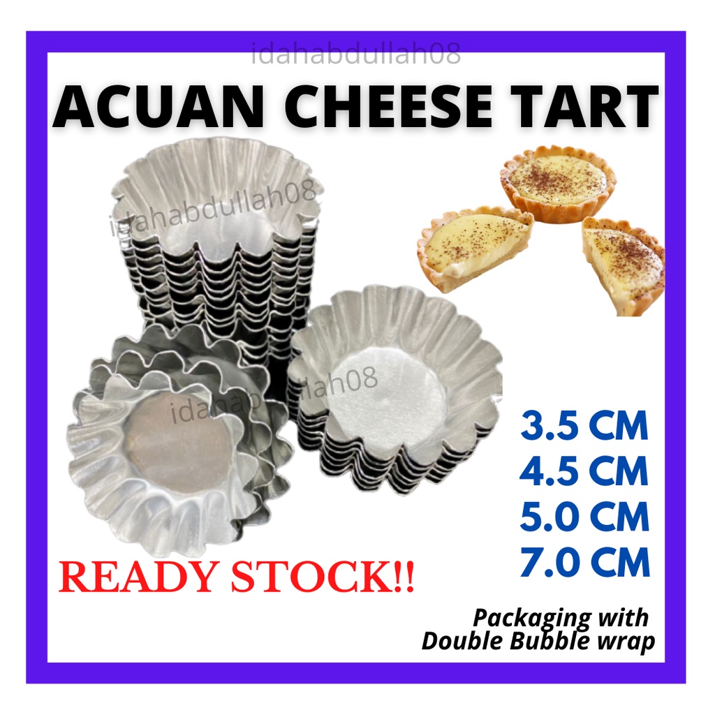 Acuan Cheese Tart Mould Acuan Tart Bunga Acuan Tart Telur Egg Tart ...