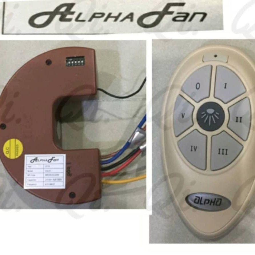 ALPHA VILLA PCB/REMOTE CONTROL ORIGINAL /VILLA 5 SPEED/ | Shopee Malaysia