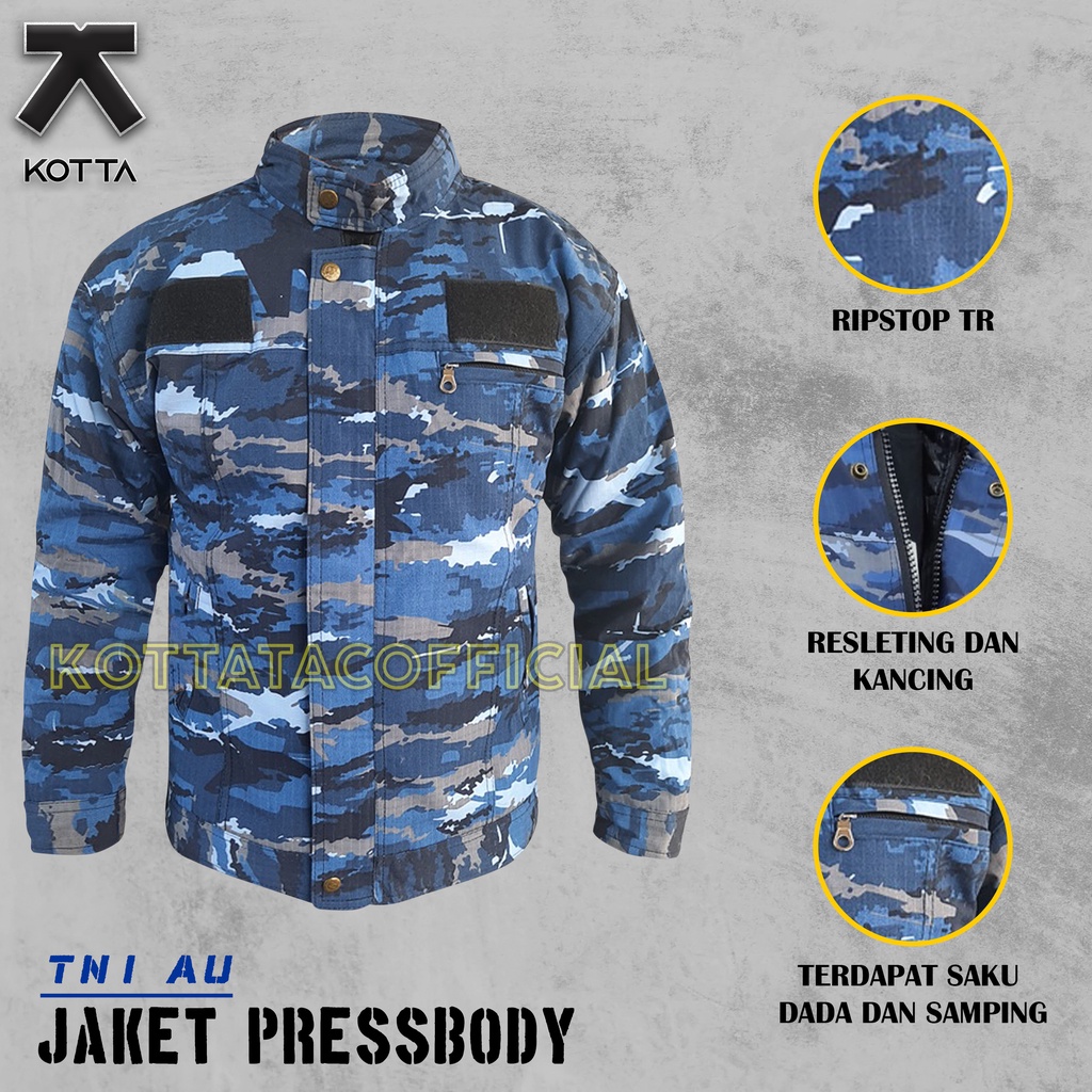 Au Slope Jacket - PRESSBODY Jacket AU - TACTICAL Jacket TNI - ARMY ...