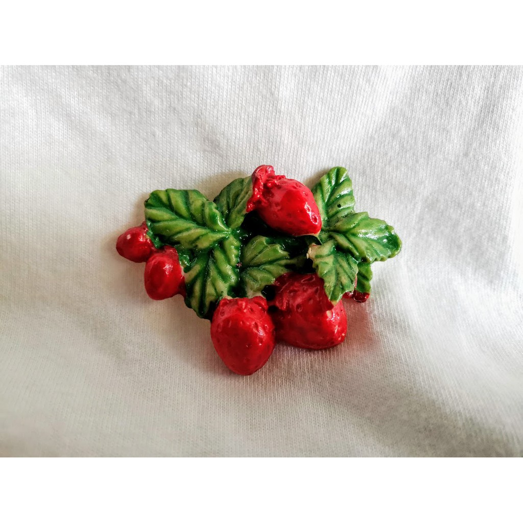 Cameron Highlands Malaysia strawberry magnet souvenir 马来西亚金马仑高原草莓磁铁纪念品 ...