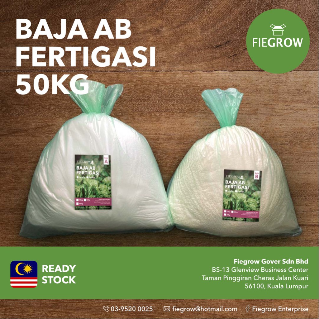BAJA AB 50KG FERTIGASI (READY STOCK MALAYSIA) SESUAI UNTUK PELBAGAI ...