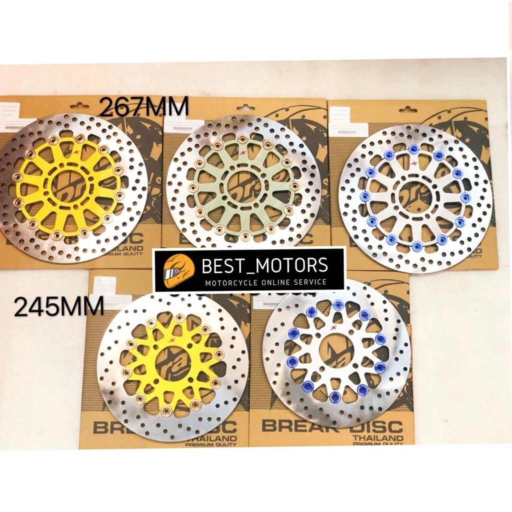 DISC DISK KING DRAG KINGDRAG YAMAHA Y15 V1 V2 / LC135 V1 - V6 245MM ...