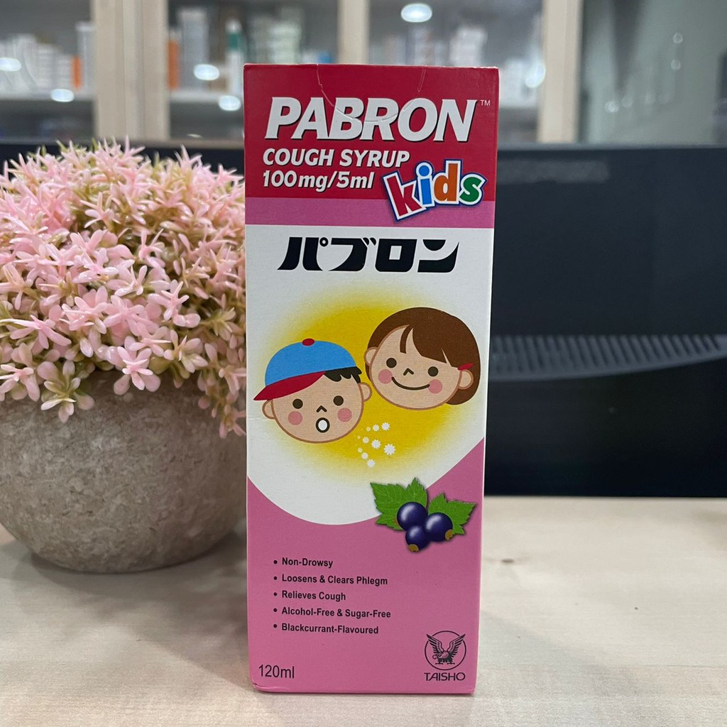 Pabron Cough Tablet 375mg 20's/ Cough Syrup Kids 100mg/5ml 120ML/ Cough ...