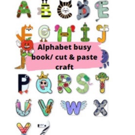 342- Alphabet Interactive Notebook Busy Book Letter Craft Preschool ...
