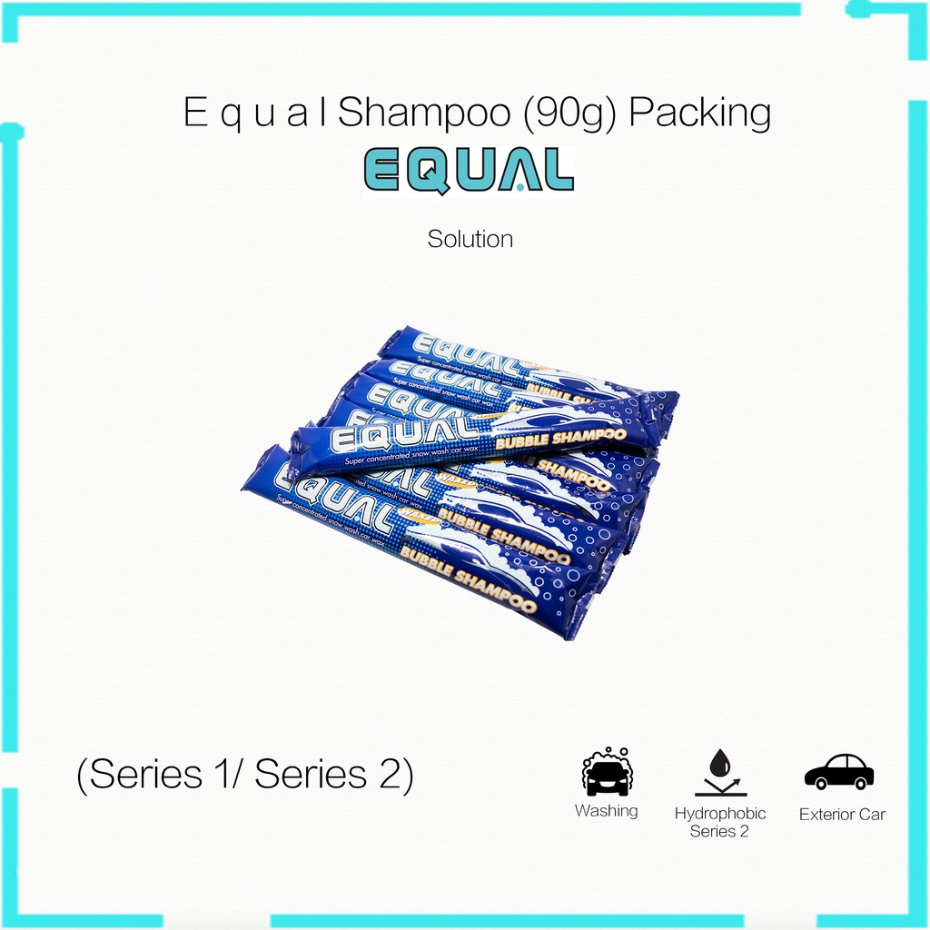 Equal Shampoo (90g) Packing (Series 1/ Series 2) 1CTN 80 Pack | Shopee ...