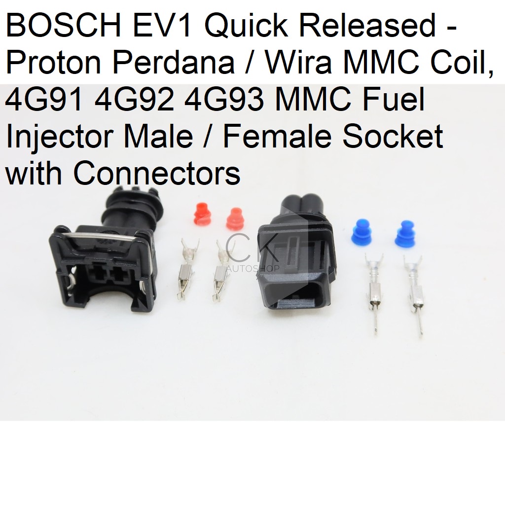 BOSCH EV1 Type Quick Released Proton Perdana,Wira MMC Coil, 4G91,4G92 ...