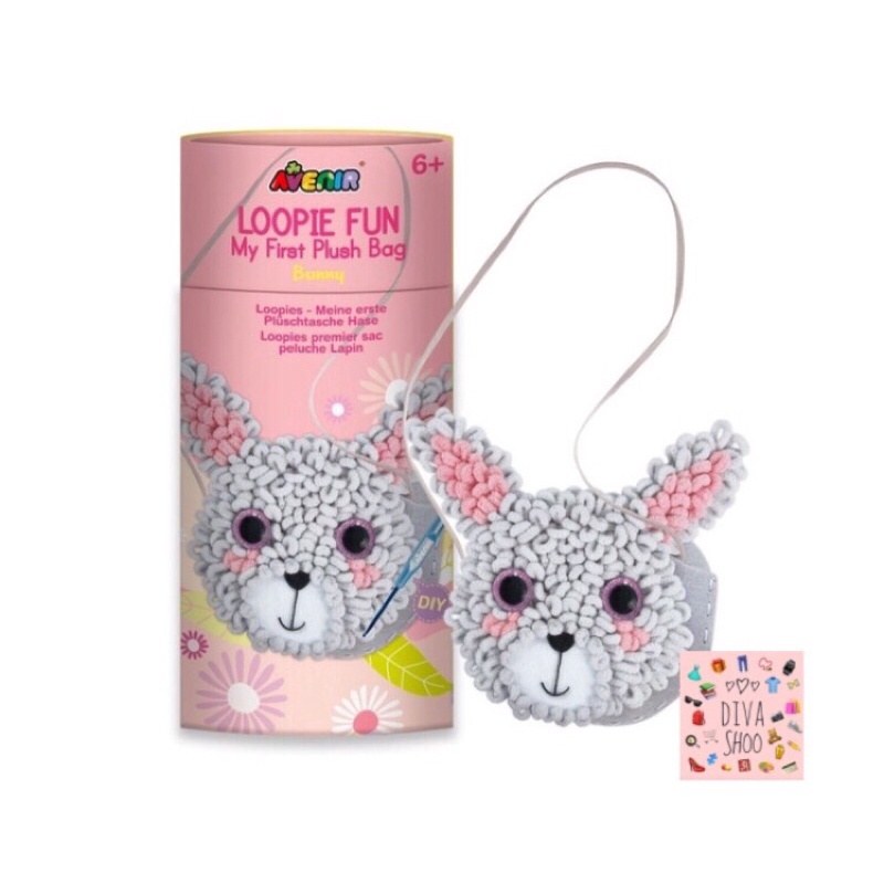 Avenir LOOPIE FUN MY FIRST PLUSH BAG BUNNY | Shopee Malaysia