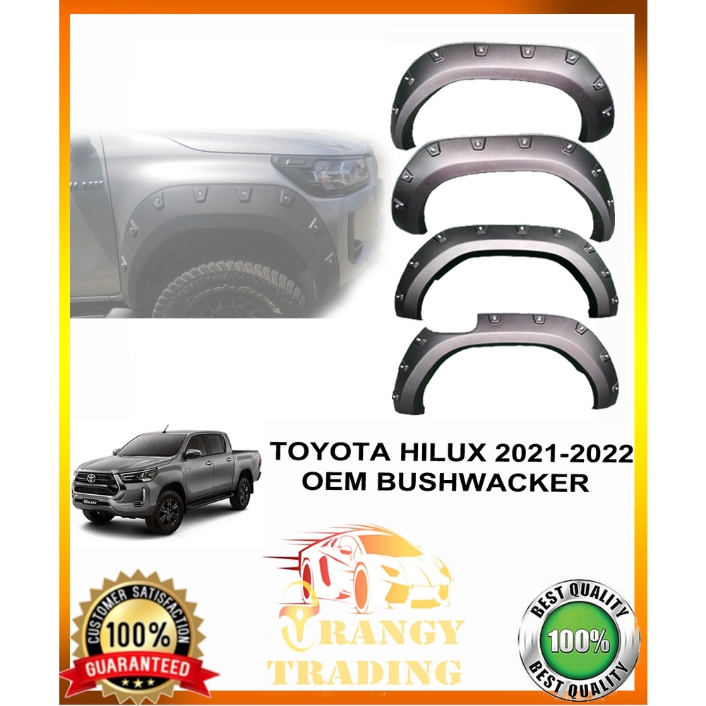 Toyota Hilux G 2021 to 2024 OEM Bushwacker Black 2022 2023 ( car ...