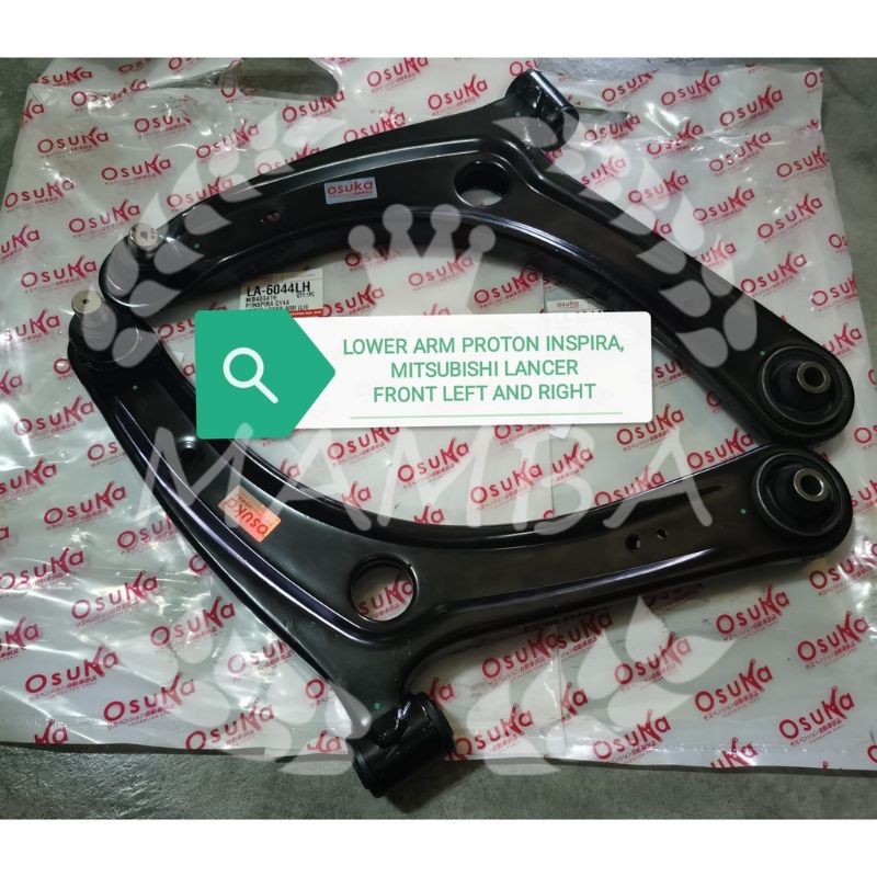 PROTON INSPIRA, MITSUBISHI LANCER LOWER ARM FRONT LEFT & RIGHT ~OSUKA ...
