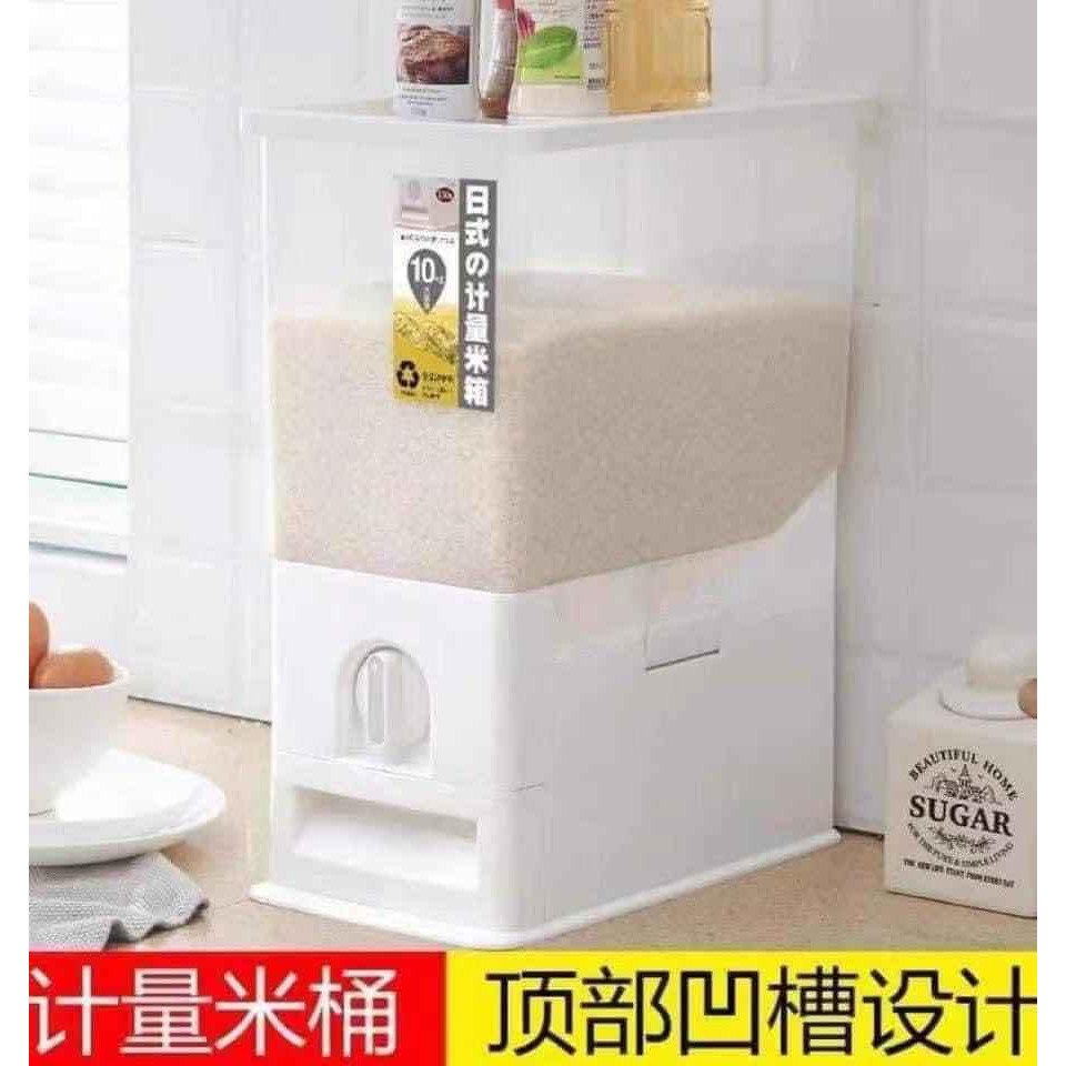 Japanese rice bucket 10KG 日式米桶 | Shopee Malaysia