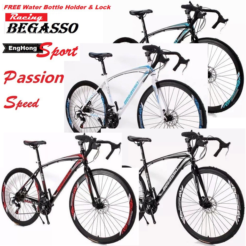 Begasso Roadbike Racing bike 26inch, 700c bike, basikal lumba, Racing ...