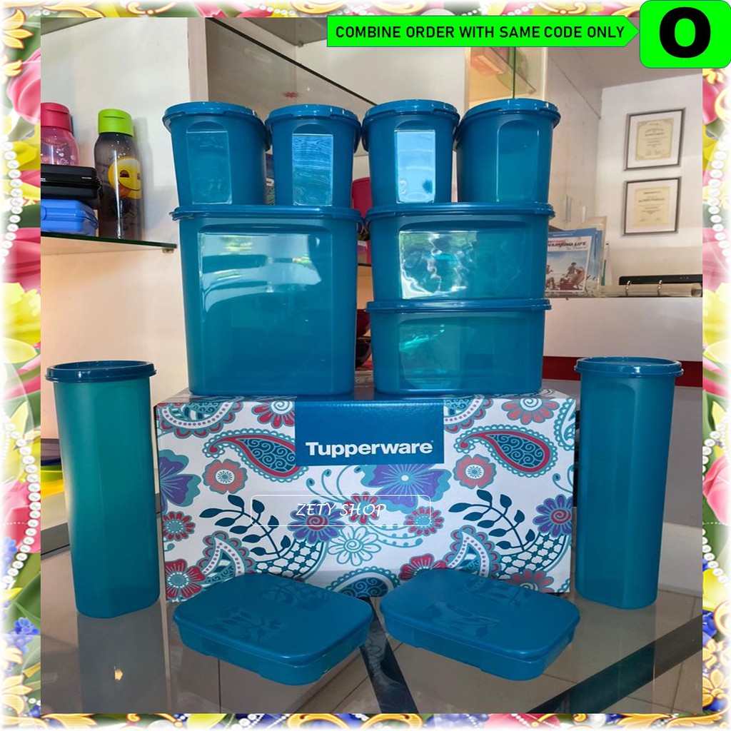 Tupperware Modular Mates Essential Full Set | Bekas Pelbagai Guna ...