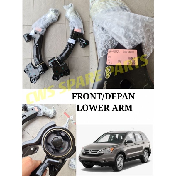 THREE FIVE/555 FRONT/DEPAN LOWER ARM HONDA CRV SWA 2007Y-2012Y 51360 ...