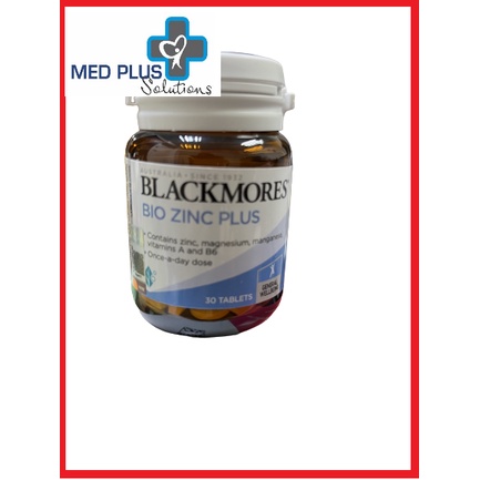 Blackmores Bio Zinc Plus 30's Tablets (Exp: 2/2024) | Shopee Malaysia