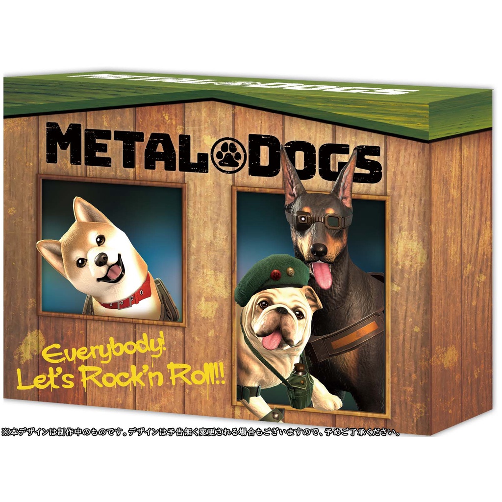 PS4 NS Tank War Dog Reloaded METAL DOGS Limited Edition Pure Japanese ...