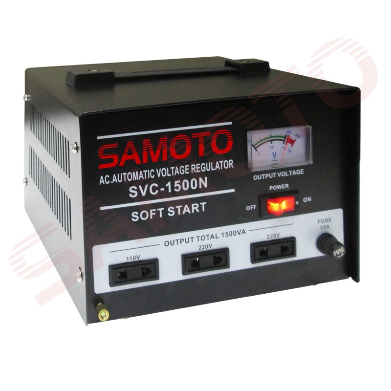 Stavol SAMOTO 1500N / 1500VA Electric Stabilizer Servo Motor AVR 1 YEAR ...