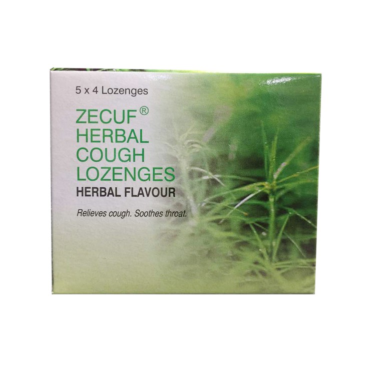 Zecuf Herbal Cough Lozenges (5x4's) | Shopee Malaysia