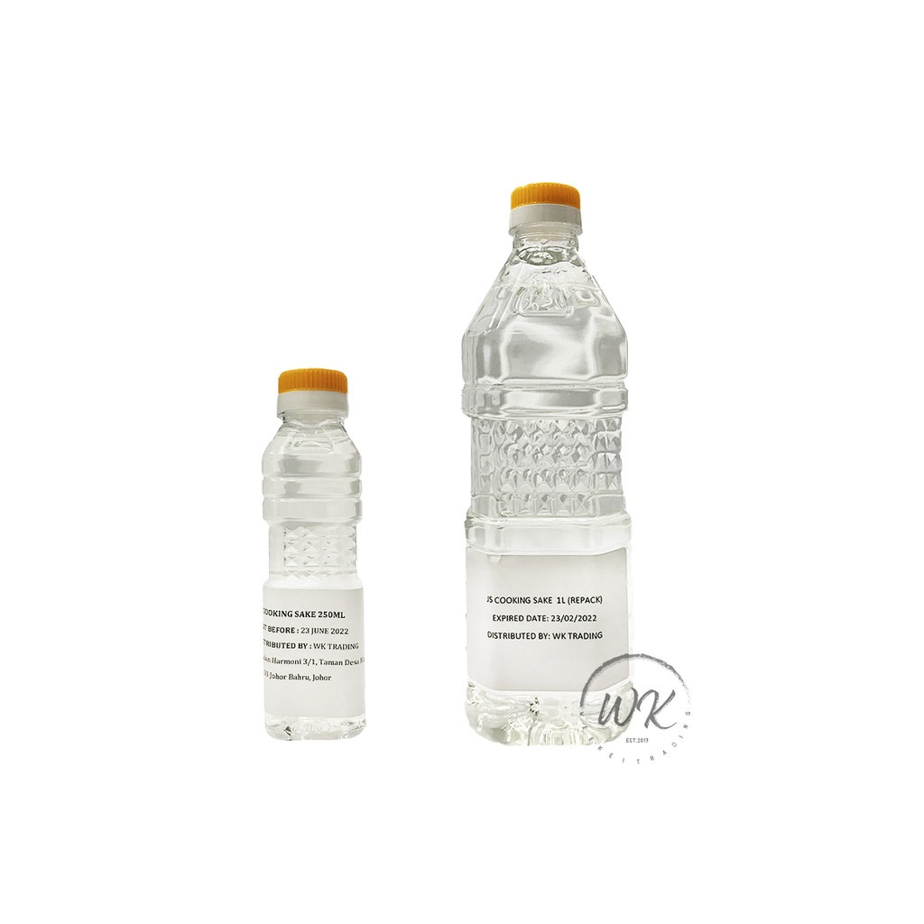 JS Cooking Sake 250ml / 1L (repack) 料理酒 | Shopee Malaysia