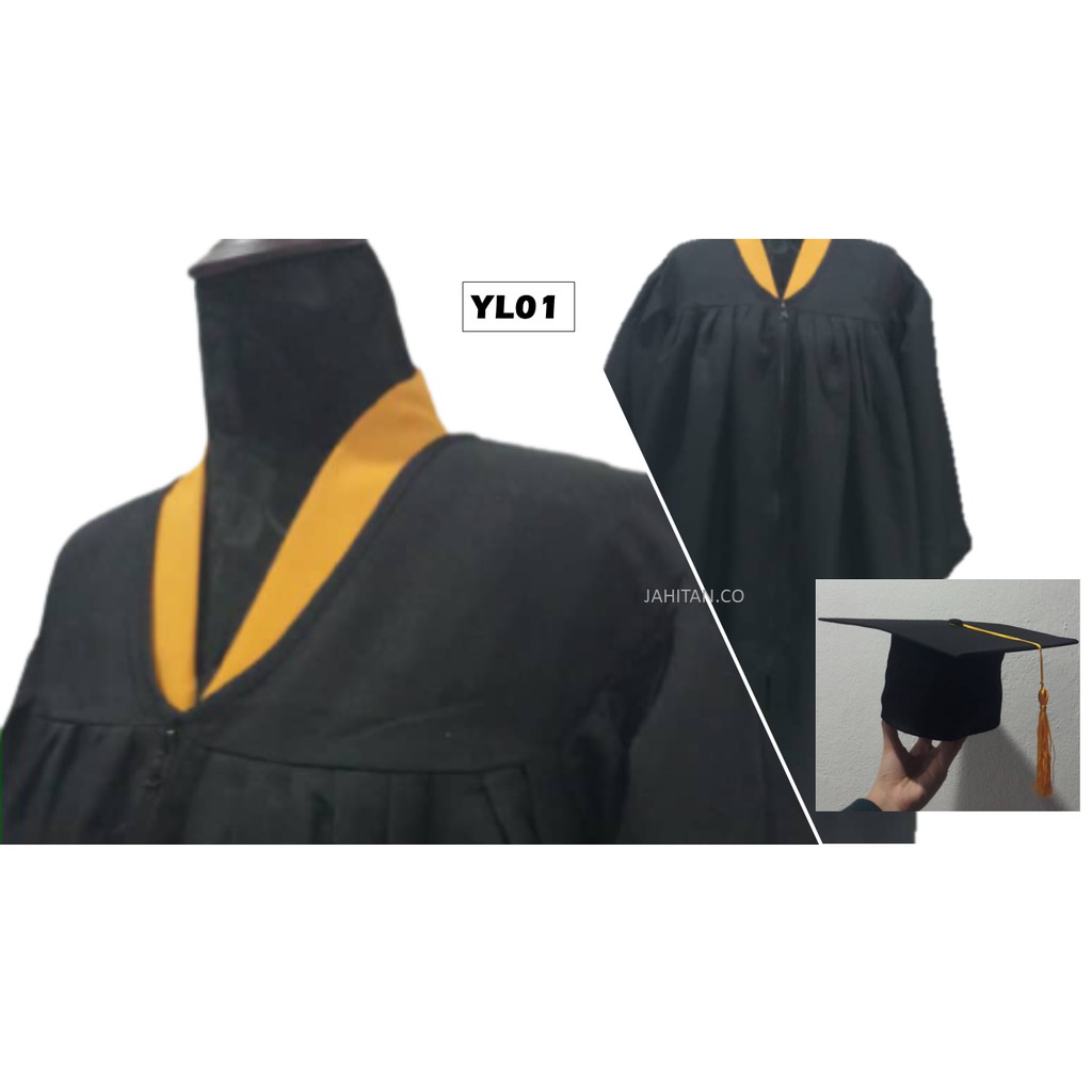 JUBAH KONVO GRADUASI DEWASA / UNISEX ADULT GRADUATION GOWN/ROBE ...