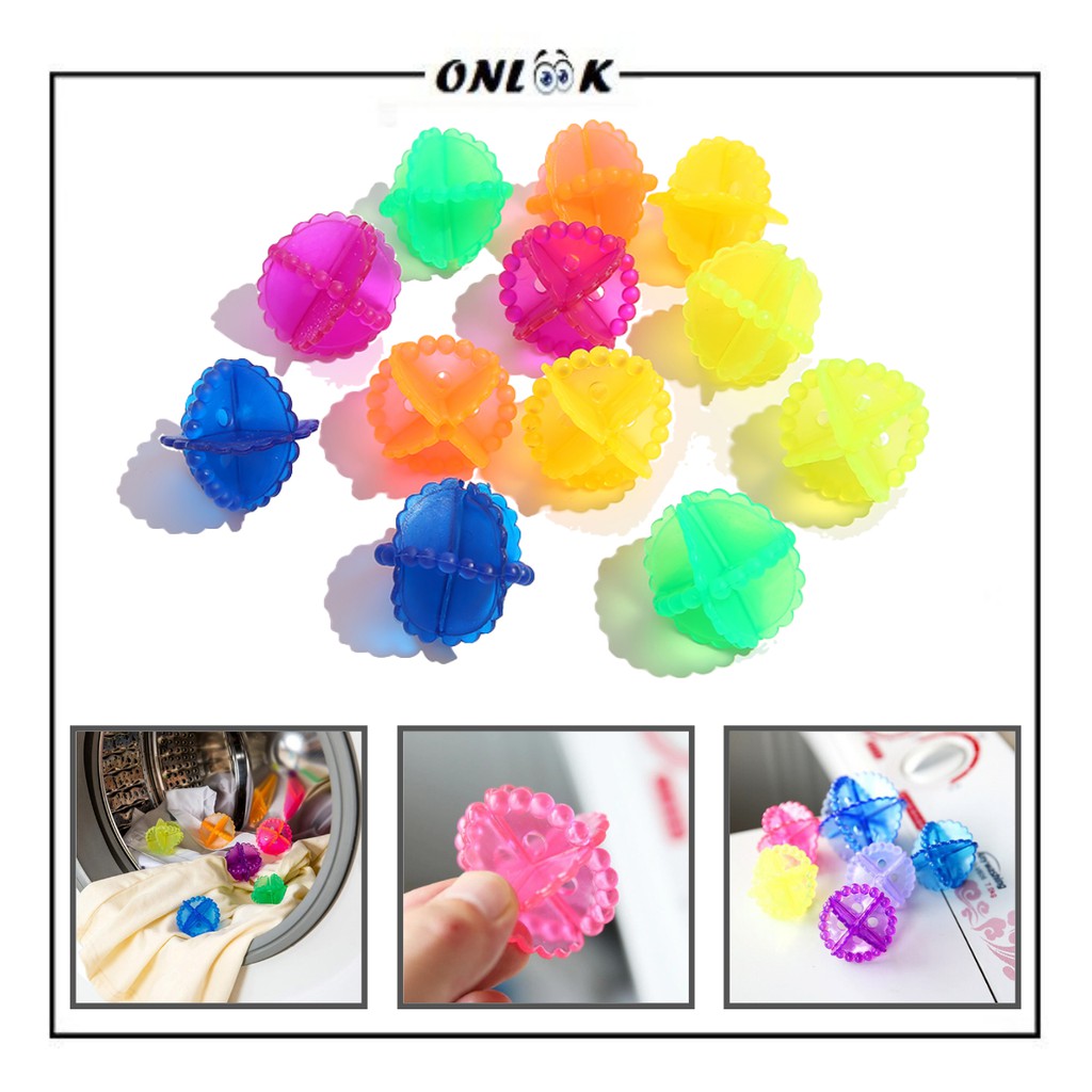 MESIN Laundry Ball Rubber Ball Washing Machine Cleaning Tool for ...