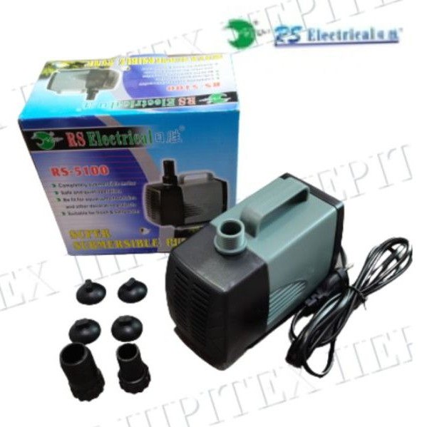 Aquarium Submersible Water Pump RS-4100A / RS-5100A 3000L/H 60W Fish ...