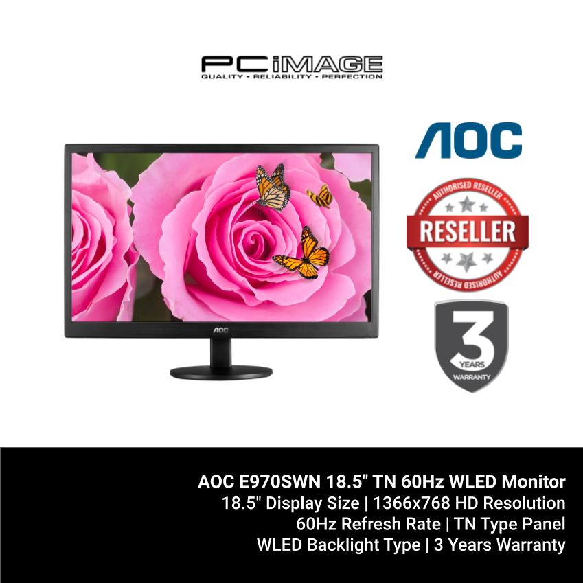 AOC E970SWN 18.5" LED MONITOR | Shopee Malaysia