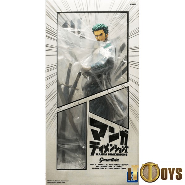 Bandai Banpresto Grandista Manga Dimensions One Piece Roronoa Zoro ...
