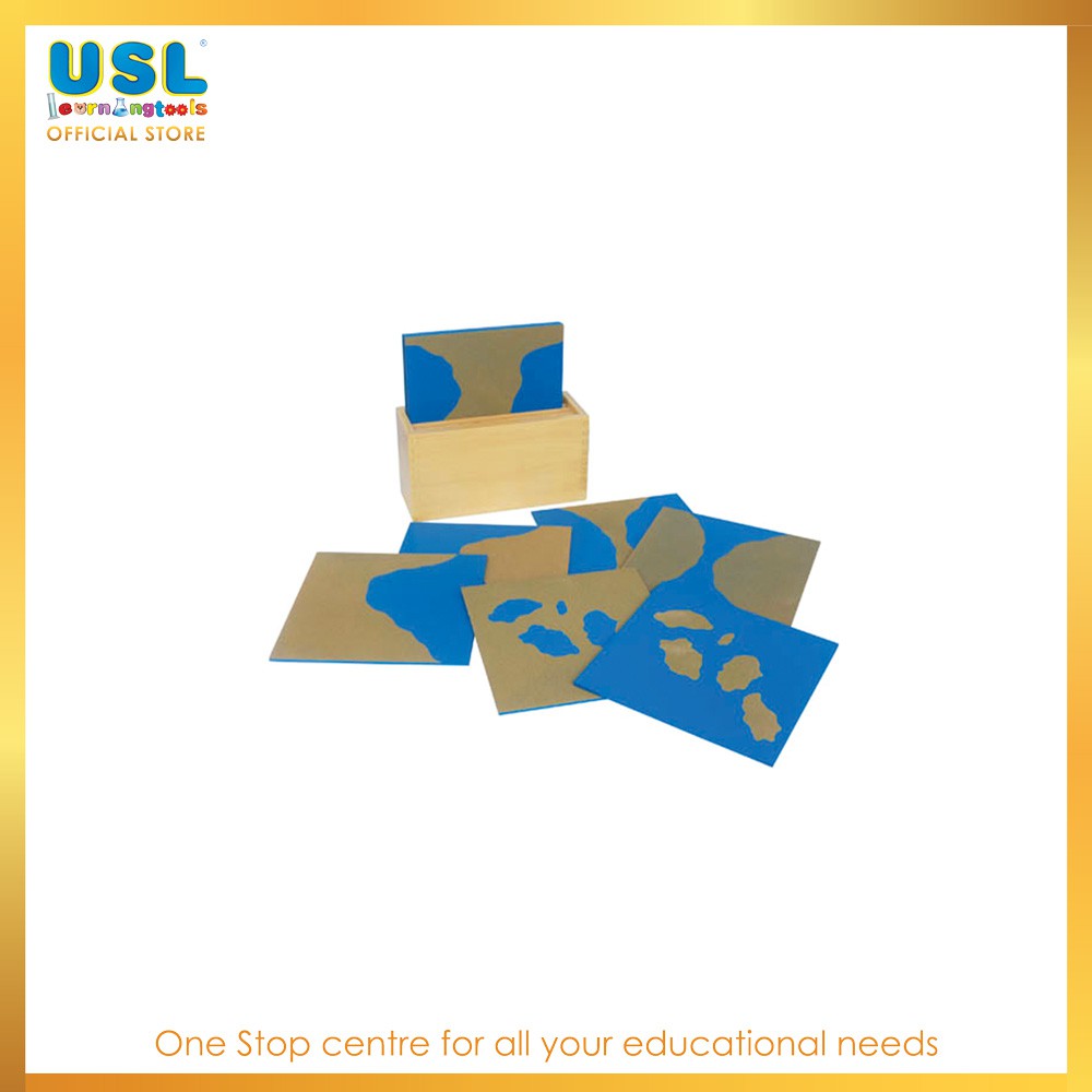Sandpaper Land and Water Form - Early Learning | Shopee Malaysia