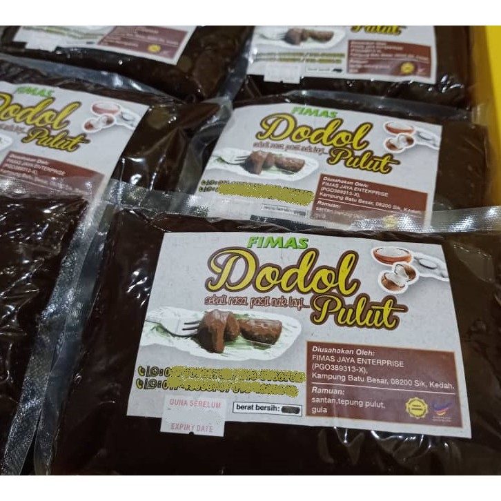 Dodol Pulut Dijamin Sedap 250 gram | Shopee Malaysia
