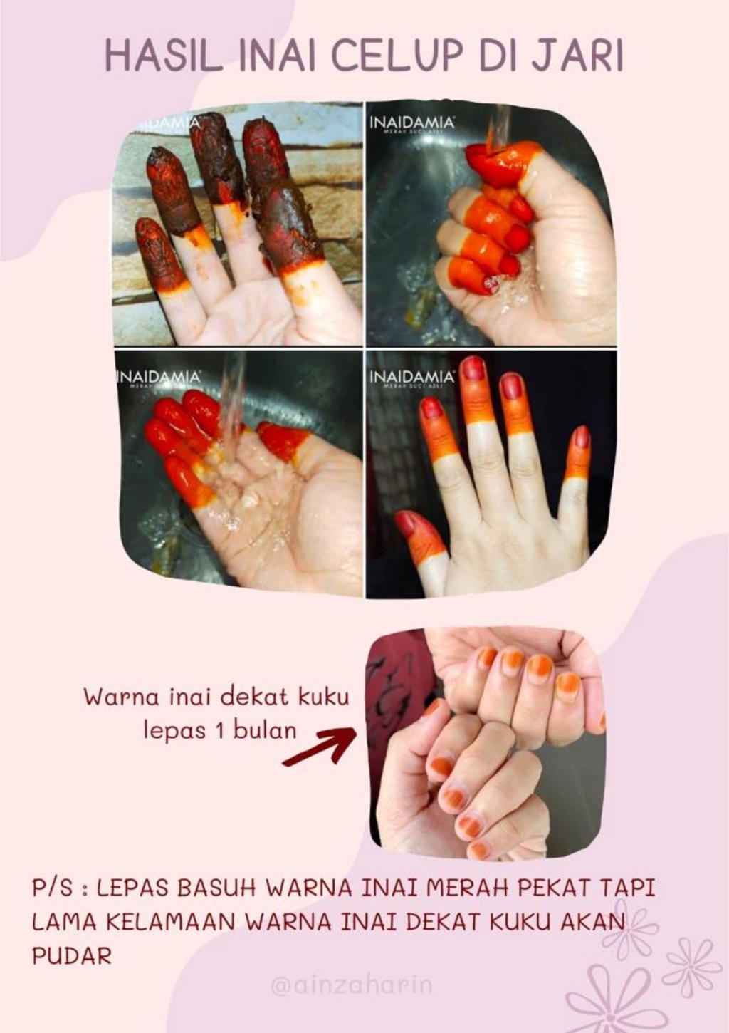 Inai Celup | Inai Damia Celops Redhenna | Inai Daun InaiDamia | Henna ...