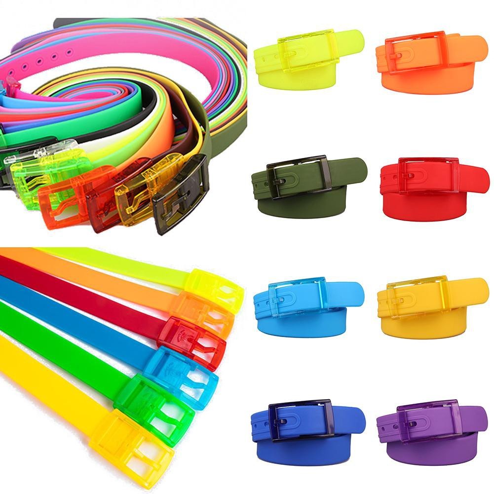 Rubber Belt Colorful Plastic Golf Belt Men Belt Woman Belt Unisex Belt ...