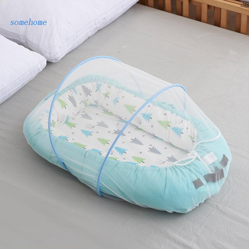 SOME Baby Crib Mosquitoes Net Portable Foldable Infant Bed Canopy ...