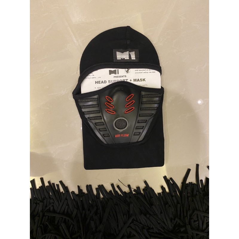 M1 Full face head a nd mask protection with air filter and anti ...