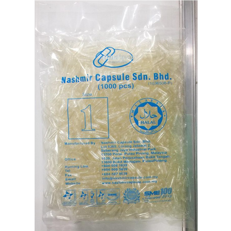 Nashmir Empty Capsule Size 1 | Shopee Malaysia