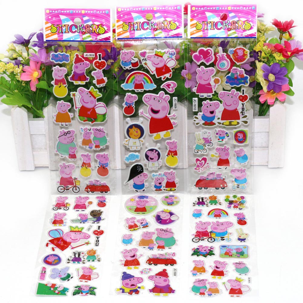 Early Teaching Anime Stickers Children Cartoon Stickers Children Reward ...