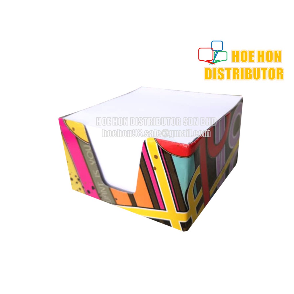Plain Paper Memo Cube (memo pad) 70gsm x 500 sheet | Shopee Malaysia