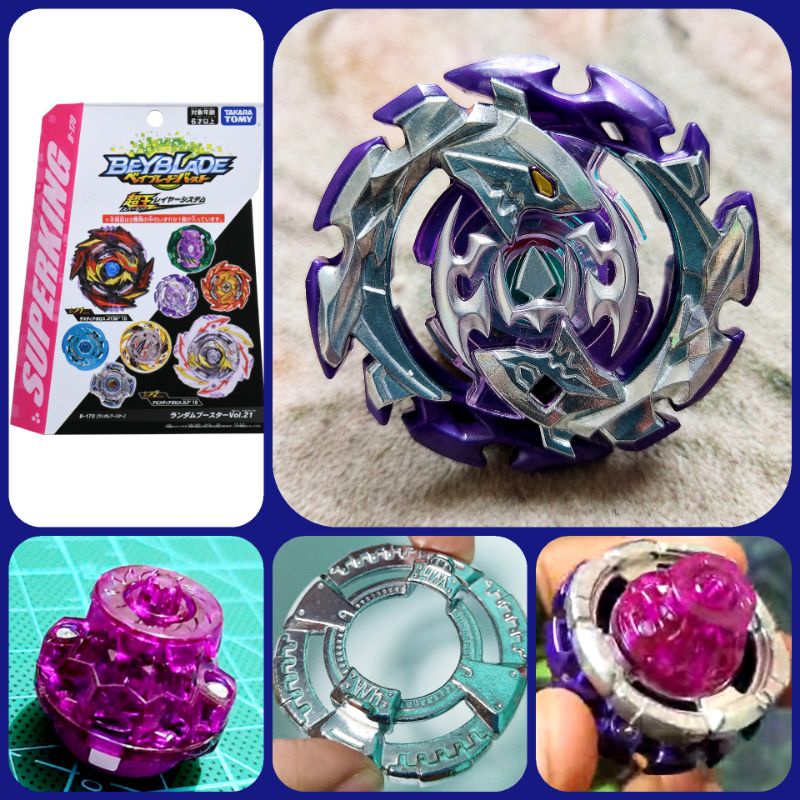 B170 Emperor Forneus Random Booster Vol 21 ( Beyblade Takara Tomy ...