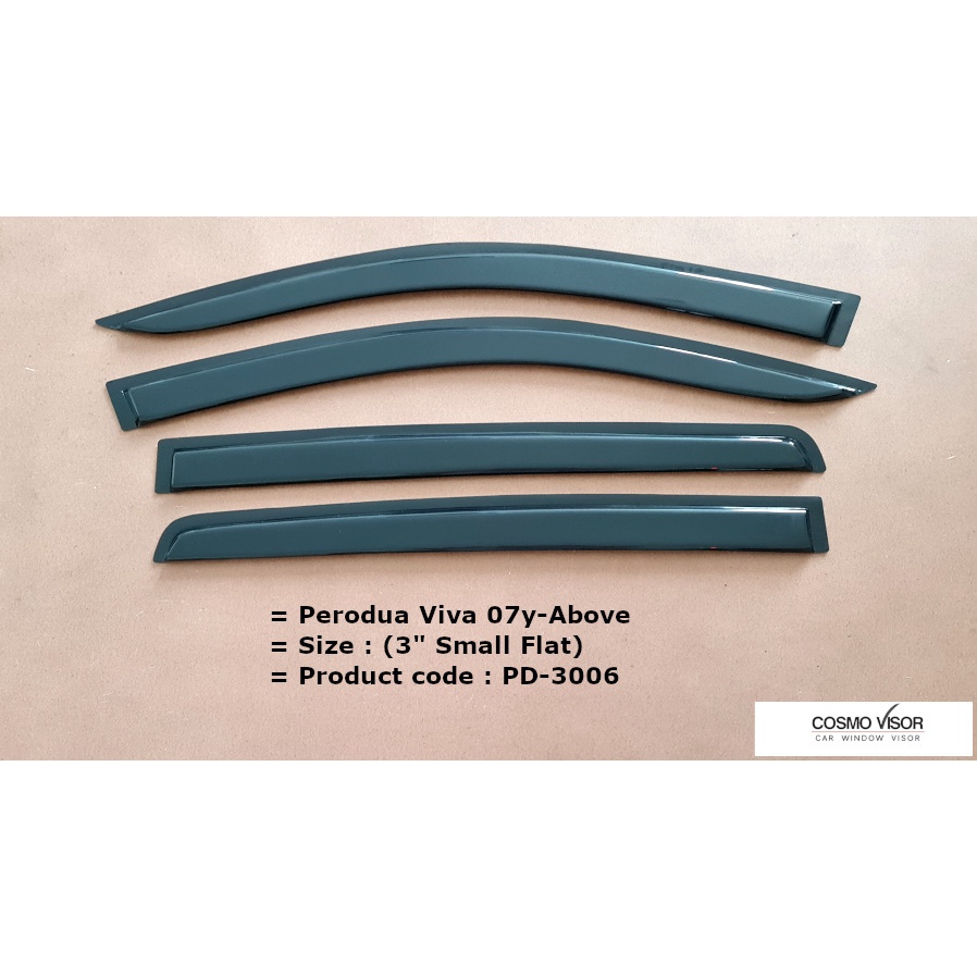 Perodua Viva 07y-Above Door Visor (MADE IN MALAYSIA) | Shopee Malaysia