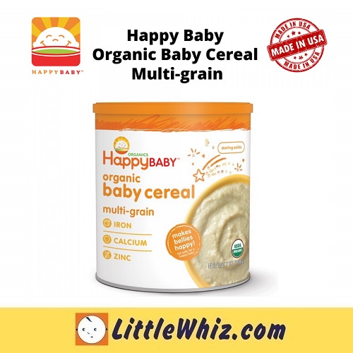 Happy Baby: Organic Baby Cereal - Multi-Grain | BABY FOOD | Shopee Malaysia