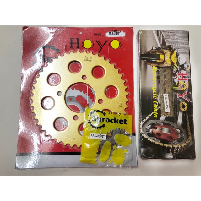 Benelli RFS 150 sprocket set 415 | Shopee Malaysia