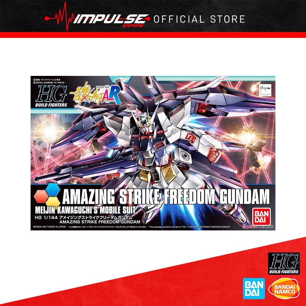 Bandai HGBF 1/144 Amazing Strike Freedom Gundam 5055445 | Shopee Malaysia