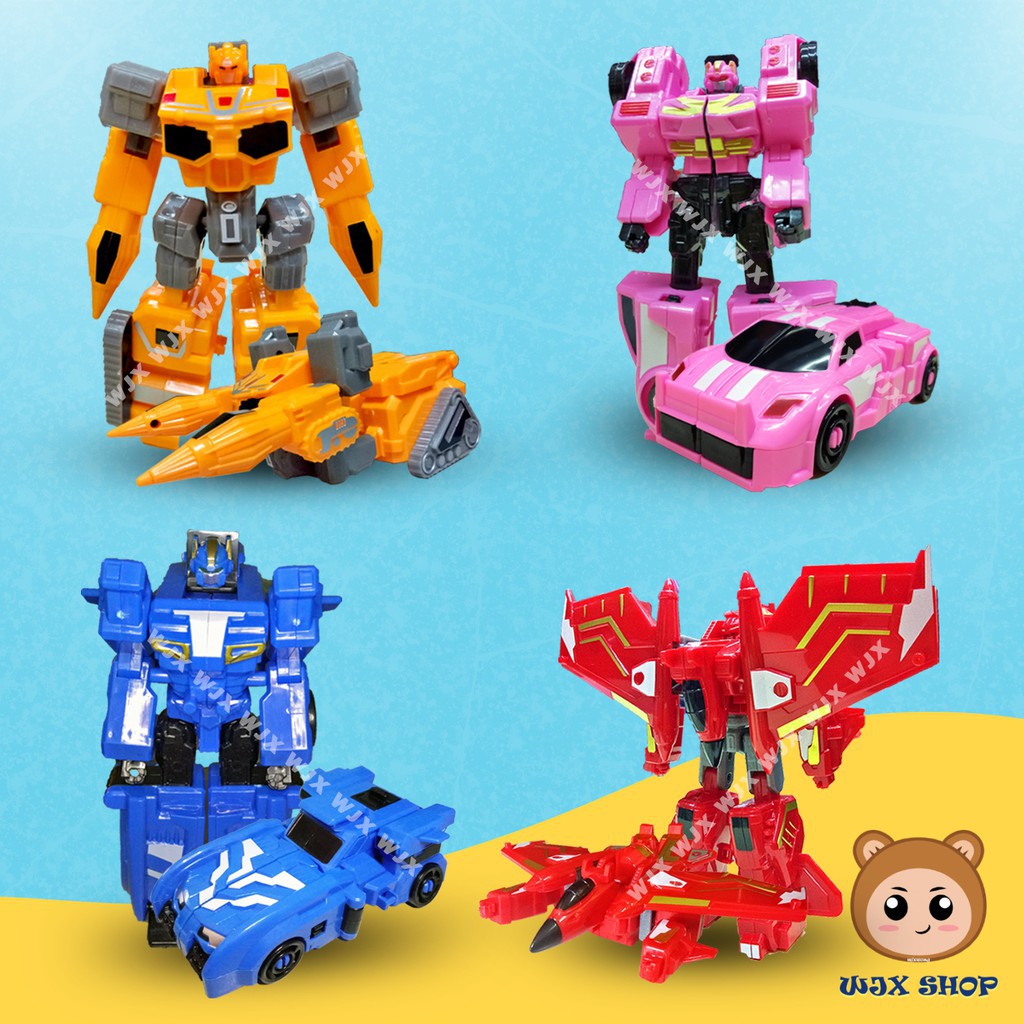 WJX Miniforce X [Sammy / Max/ Volt/ Lucy] Action Figure Deformation ...
