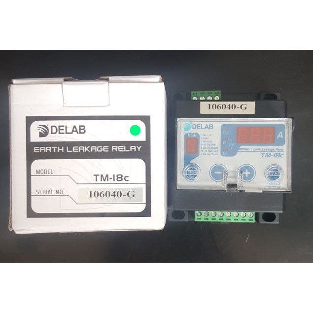 DELAB Protection Relay/ Earth fault relay/ earth leakage relay elr efr ...