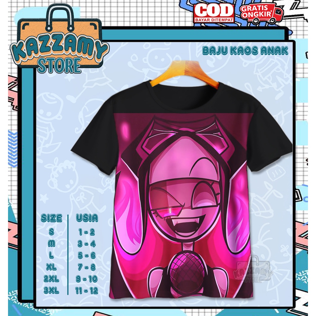 3d Children's T-shirts FNF Friday Night Funkin Game Children's Clothes ...