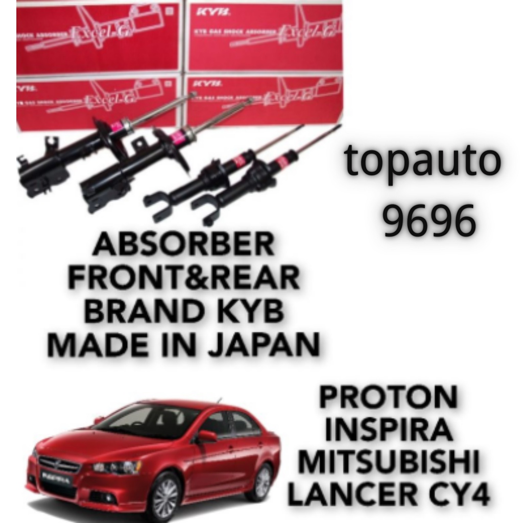 PROTON INSPIRA LANCER CY4 ABSORBER FRONT&REAR BRAND KYB JAPAN | Shopee ...